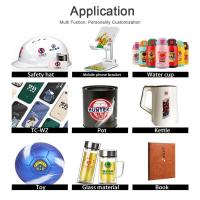 China Dual Print Head UV DTF Printer with 300mm Width and Shaking Powder | CMYK+W+V Ink System for sale
