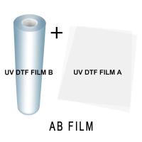 China Dual Print Head UV DTF Printer with 300mm Width and Shaking Powder | CMYK+W+V Ink System for sale