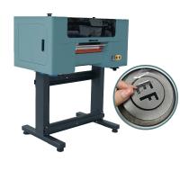 China CE Multifunction DTF UV Film Transfer Printer with XP600 Head - 300mm Width, 3m²/h Speed for Glass & Fabric Printing for sale