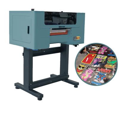 China CE Multifunction UV DTF Inkjet Printer for Glass - 300mm Width, 3m²/h Speed with Dual Epson F1080 Heads for sale