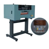 China Multifunction DTF Inkjet Printer with 300mm Width and 4PASS 3m²/h Speed for Fabric and Label Printing for sale