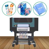 China 300mm Roll-to-Roll UV DTF All-in-One Printer with 2 XP600 Heads and 1440dpi Resolution for sale