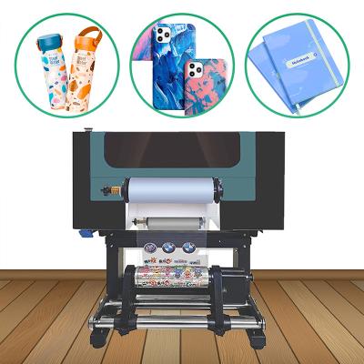 China 300mm Roll-to-Roll UV DTF All-in-One Printer with 2 XP600 Heads and 1440dpi Resolution for sale