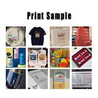 China Digital 30cm CMYK Stiker Printing Machine Inkjet Printer With U1Head for sale