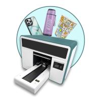 China A3 Cylinder UV Inkjet Printer with 297×420mm Print Area and 3.8pl Ink Drop for Plastic Glass Bottle Printing for sale