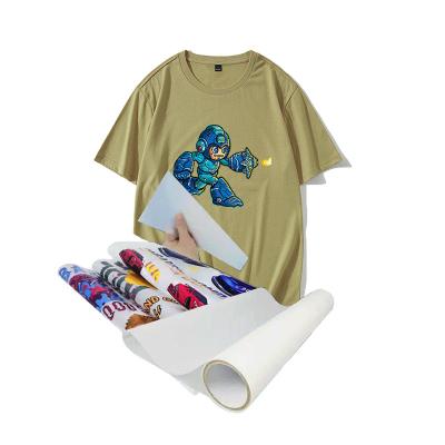 China 100m A4 DTF Ink Paper Double Sided PET Cold Film for Professional Textile Transfer Printing for sale