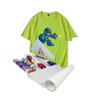 China 30cm DTF Heat Transfer PET Film for T-Shirt Printing - VISUAL-TEX Brand Digital Transfer Paper for sale