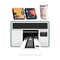 China 30cm UV Hybrid Printer Epson I3200 U1HD 1200dpi Glass Bottle Pen LED Varnish Inkjet Machine for sale