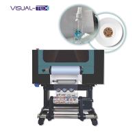 China 30cm UV DTF Printer 300mm AB Film Bottle Mug Phonecase Metal Label Sticker Printer with Epson XP600 Printheads for sale