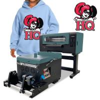 China A3 DTF Printer 300mm 2 Head Epson F1080 Direct to Film Textile Printing Machine for sale
