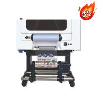 China Air Cooling 95kg UV DTF Printer With 20ml/Sqm Ink Consum for sale