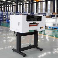 China UV DTF Printer 300mm Air Cooling 2xEPSON F1080 for FLEXIPRINT Digital T Shirt Printing Machine for sale