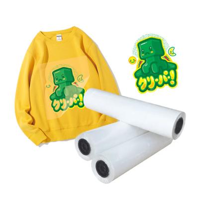 China Custom 30cm 60cm DTF Pet Film Transfer Roll - 75μm Thickness for Digital Inkjet Printing for sale