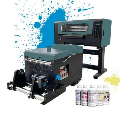 China A3 DTF Printer with 2 XP600 Print Heads 300mm Print Width for T-Shirt Transfer for sale