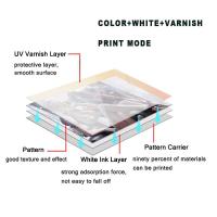 China UV DTF Printer 300mm Crystal Stickers AB Film Printer for Small Business 4 Pass 3m2/h for sale