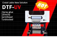 China A3 UV DTF Printer 300mm with XP600 Head - CMYK+White+Varnish Industrial Printing Machine for sale