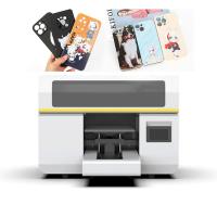 China A3 UV Flatbed Printer 1200DPI 3m2h Speed UV LED Ink KCMYW for Industrial Plastic 3D Printing for sale