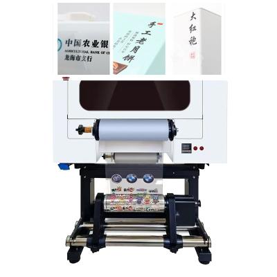 China 30cm Double Head UV DTF Sticker Printing Machine Mobile Cover Printer 1440 DPI for sale