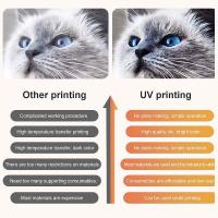 China Digital UV DTF Printer Sticker Printing Machine AB Film Printer for sale