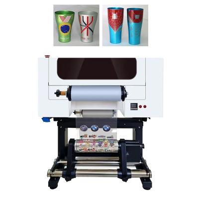 China Roll to Roll UV DTF Printer With XP600 Head 30cm UV DTF Printer T Shirt Printing Machine for sale