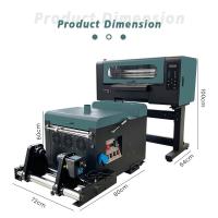 China A3 DTF PET Film Printer 300mm with Dual Epson F1080 Heads for T Shirt Printing for sale
