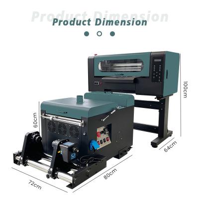 China A3 DTF PET Film Printer 300mm with Dual Epson F1080 Heads for T Shirt Printing for sale
