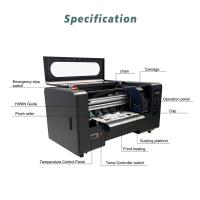 China 300mm DTF Printer Direct To Film Tshirt Printer with 2 Epson F1080 Heads 1440DPI for sale