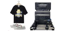 China A3 DTF Printer 300mm 2 Head Epson F1080 Direct to Film Textile Printing Machine for sale