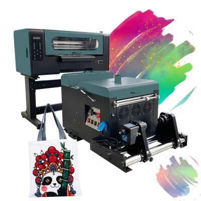 China A3 300mm DTF Printer 2 Epson F1080 Heads CMYK+W Pigment Ink 150KGS for sale