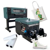 China 30cm DTF Printer Direct to Film T-Shirt Printer with XP600 Printhead 300mm Width for sale