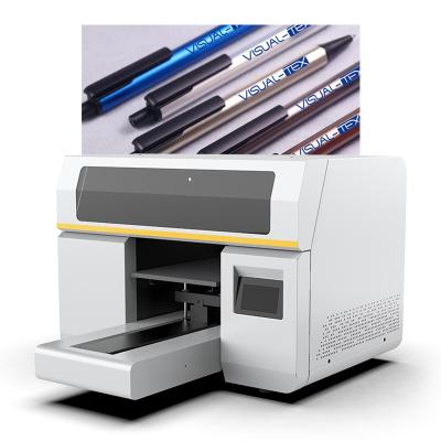 China 3D Desktop UV Printer for Bottles Pens Cylinders with Epson I3200 1200DPI for sale