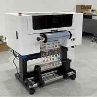 China 30CM UV DTF Printer Roll to Roll A3 UV DTF Printer for Bottle Acrylic Plastic for sale
