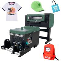 China 30cm DTF Printer with Epson XP600 Print Head for T-Shirt and Fabric Heat Transfer Printing for sale