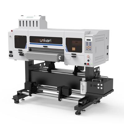 China 300mm UV DTF Printer with I3200U1 Printheads CMYK+W+V for Roll to Roll Sticker Printing for sale