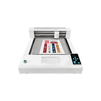 China Automatic Desktop A3 Cutting Machine with 420x300mm Area, 800mm/s Speed for Sticker Paper and Cardboard for sale