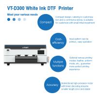 China 2024 White Digital A3 DTF Printer XP600 with 300mm Print Width and 1.2㎡/h Speed for Textile Printing for sale