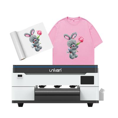 China 30cm DTF Printer VT-D300 with 1.2㎡/h Speed & 6-Color CMYK+W System for T-Shirt Printing for sale