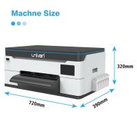 China Desktop A3 DTF T-Shirt Printer with 300mm Print Width and Epson F1080-A1 Printhead for Textile Printing for sale