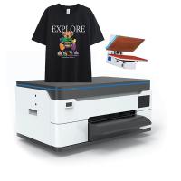 China 60cm DTF Clothing Printer VT-D300 with Epson XP600 Printhead and 200W Power for Textile Printing for sale