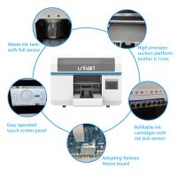 China Custom UV Flatbed Printer A3 30cm PVC Board Printer EPSON i3200 U1 HD 500W for sale