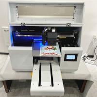 China Custom UV Flatbed Printer A3 30cm PVC Board Printer EPSON i3200 U1 HD 500W for sale