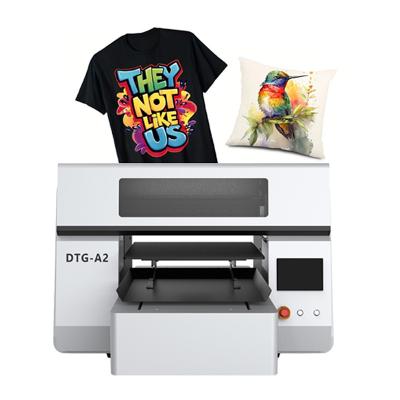 China A2 Size DTG Printer 400×500mm with Pre-Treatment System | 1600dpi EPSON Printhead for Custom Apparel for sale