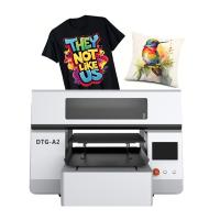 China A2 DTG Direct to Garment Printer with 400x500mm Print Area and 1600dpi Resolution for Textile Printing for sale