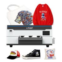 China VISUAL-TEX VT-D300 30cm DTF Printer EPSON F1080-A1 Printhead CMYK+W Pigment Ink for sale