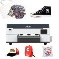 China Desktop DTF Printer 30cm Width EPSON F1080 Printhead CMYK+W Pigment Ink for PET Film for sale