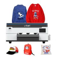 China Single Head DTF Inkjet Printer 33cm Desktop PET Film Printer with Shaking Powder 300mm Print Width for sale
