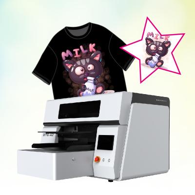 China VISUAL-TEX DTG-A2 Direct to Garment Printer with 400×500mm Print Area and CMYK+White Ink System for sale