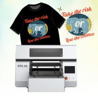 China VISUAL-TEX DTG-A2 Direct to Garment Printer - 4 Colors + White Ink, 165 Second Print Speed, A3 Flat Bed Design for sale
