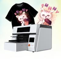 China VISUAL-TEX DTG-A2 High Speed DTG Printer with Dual EPSON I1600 Print Heads, CMYK+White Ink, 165s Print Speed for sale