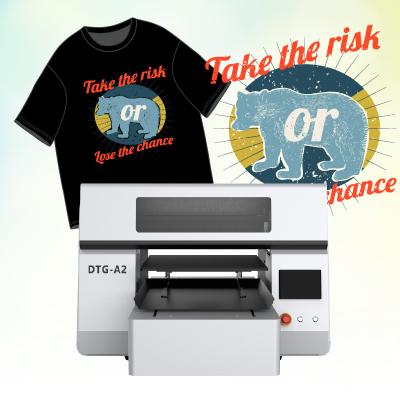 China VISUAL-TEX DTG-A2 Digital Printer - 720x2400 DPI Resolution, 400x500mm Print Area, 165 Second T-Shirt Print Speed for sale
